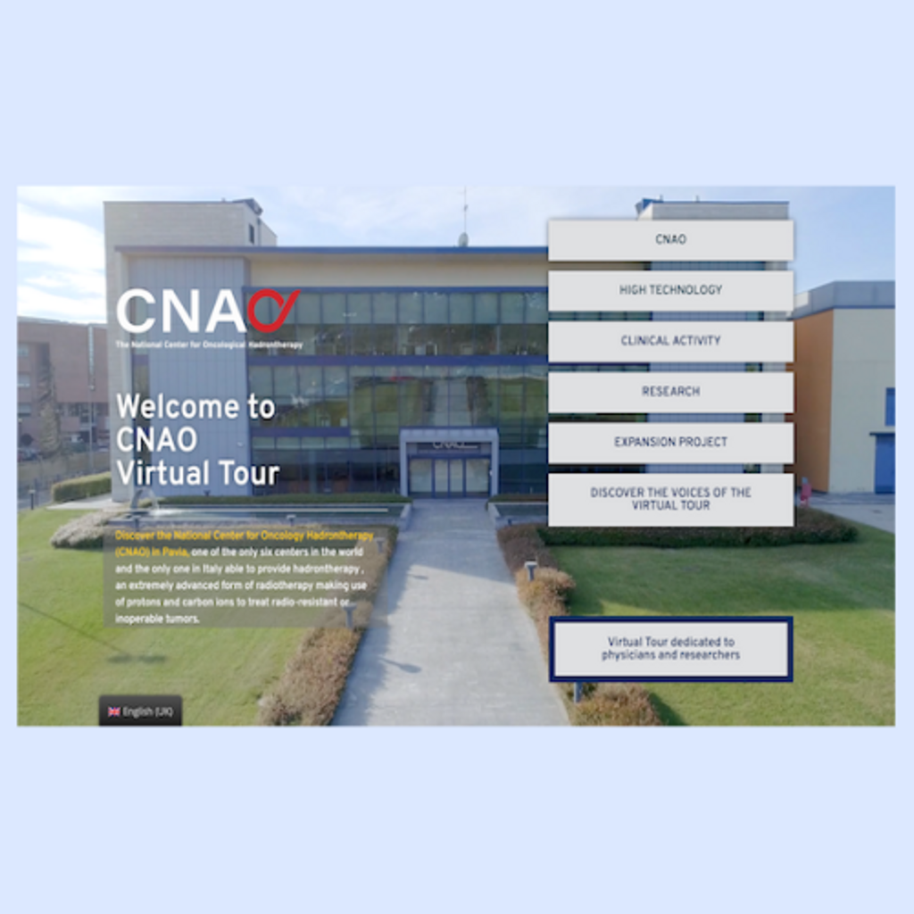 Discover the activities of the Center through CNAO VIRTUAL TOUR. Videos ...